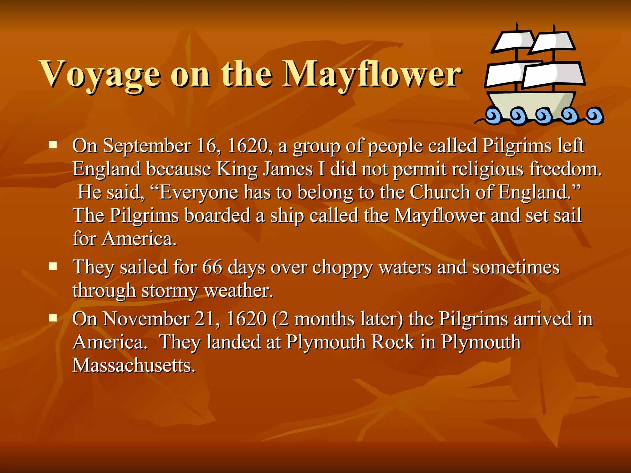 The First Thanksgiving | PPT