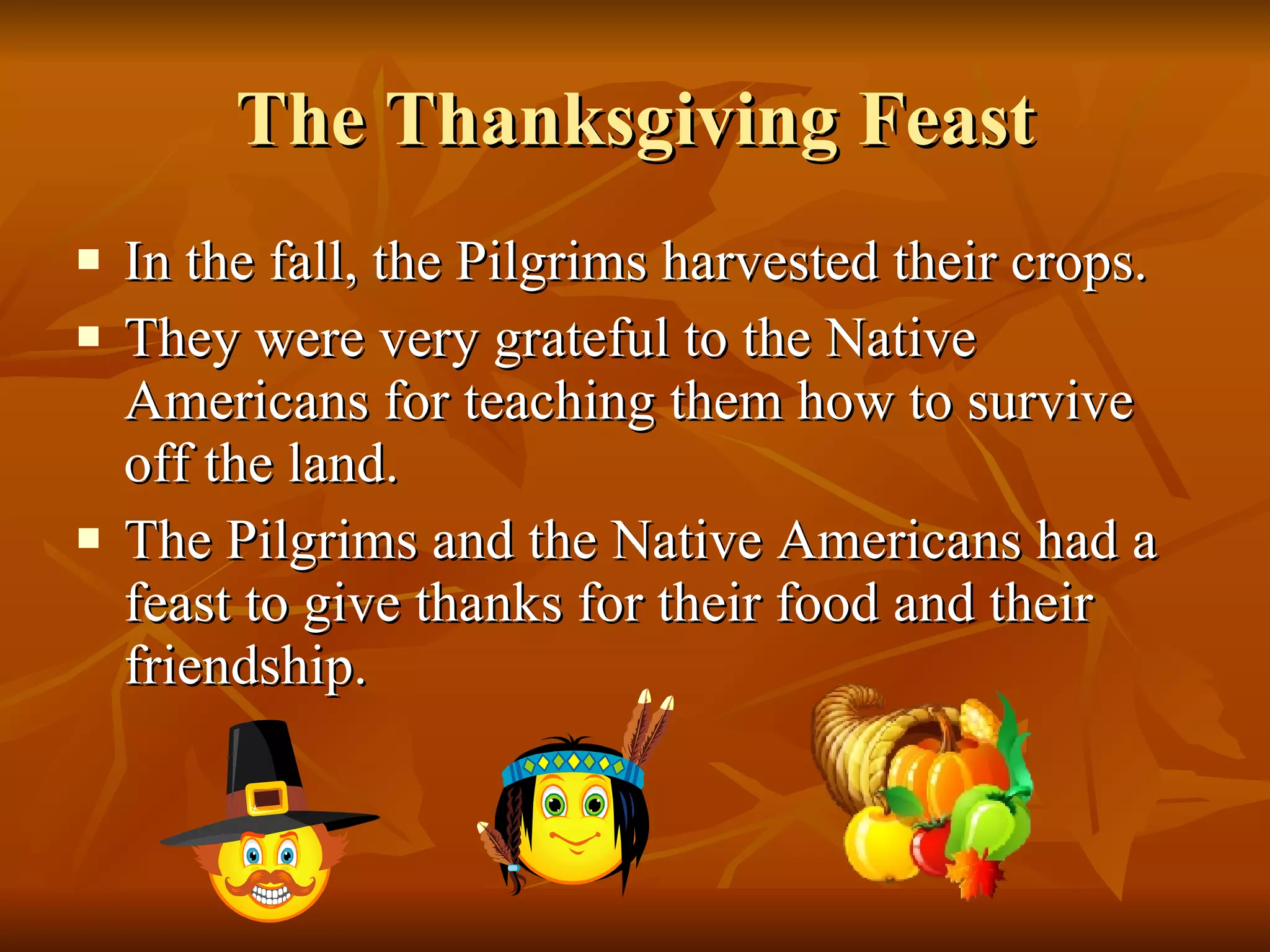 The First Thanksgiving | PPT