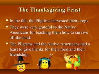 The first-thanksgiving | PPT