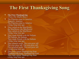 The first-thanksgiving | PPT