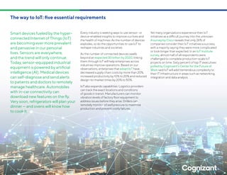 The Five Essential IoT Requirements and How to Achieve Them | PDF