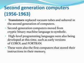 Five Generations of Computer | PPTX
