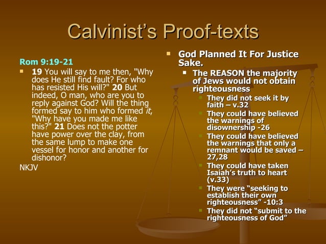 The Five Points Of Calvinism #2 | PPT