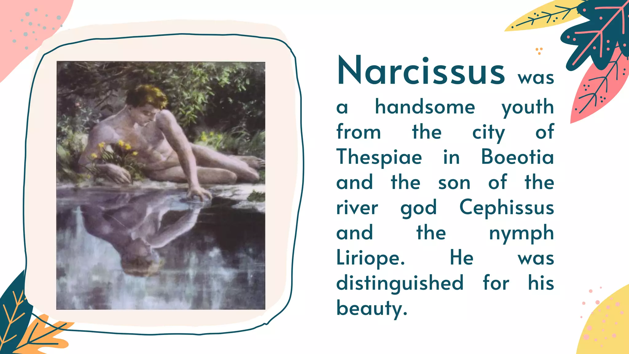 The flower-myths-narcissus-hyacinth-story | PPTX