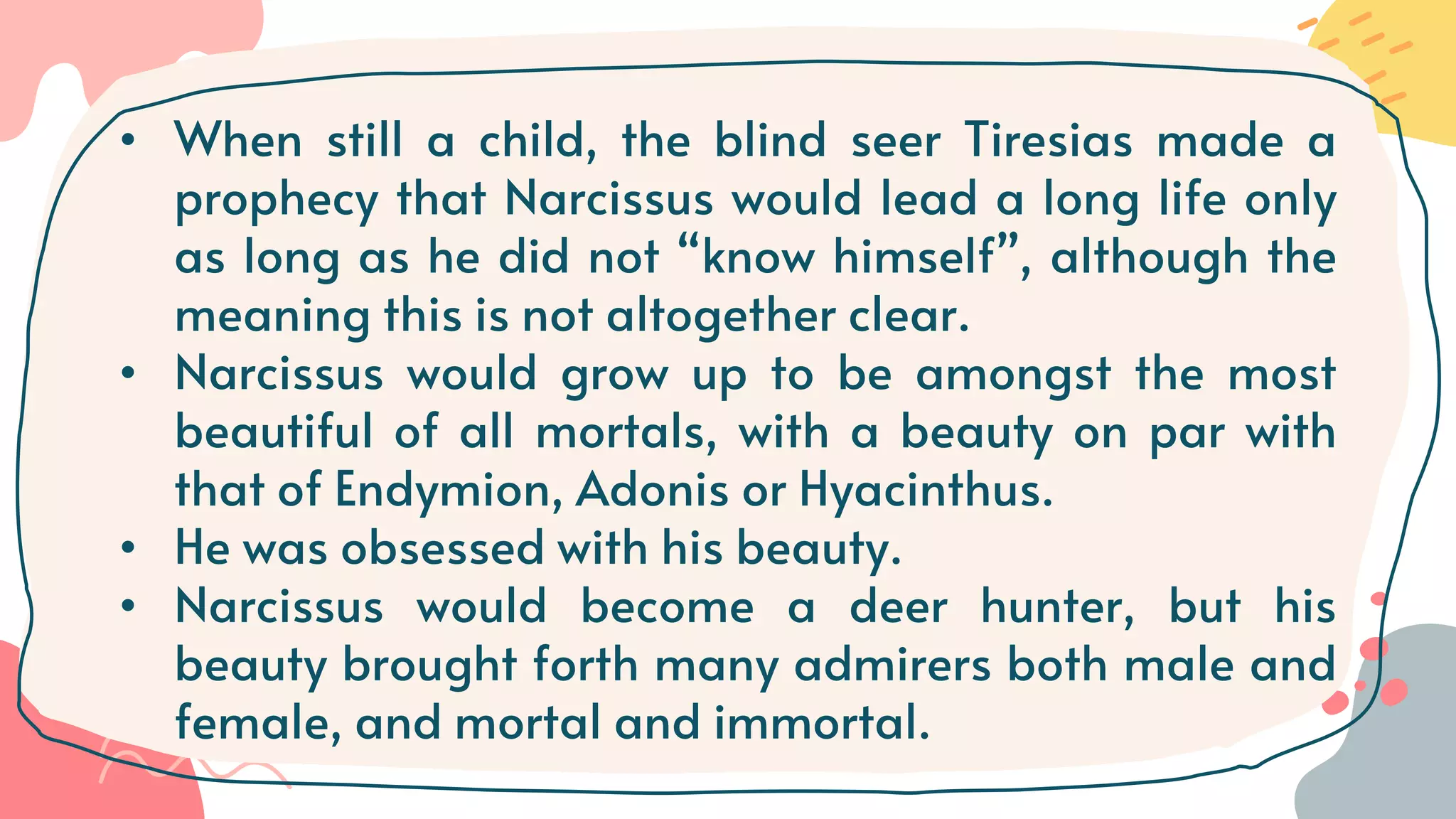 The flower-myths-narcissus-hyacinth-story | PPTX