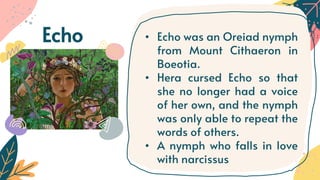 The flower-myths-narcissus-hyacinth-story | PPTX