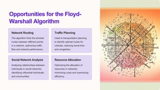 Potential Uses of the Floyd-Warshall Algorithm as appropriate | PPT
