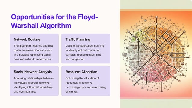 Potential Uses of the Floyd-Warshall Algorithm as appropriate | PPT