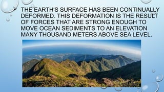 The-folding-and-faulting-of-rocks by james | PPTX