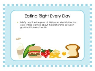The Food Pyramid | PPT