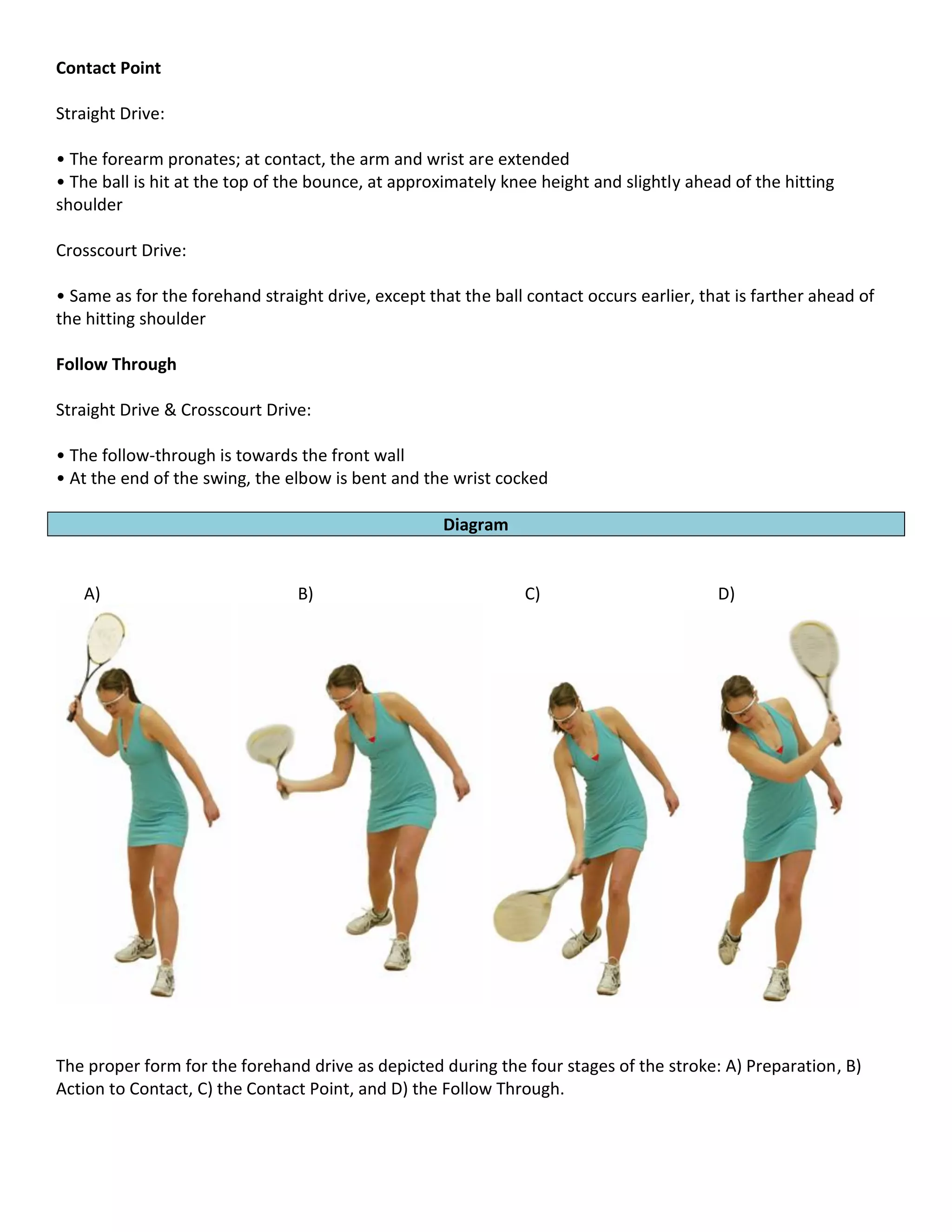 The forehand-and-backhand-drive | PDF