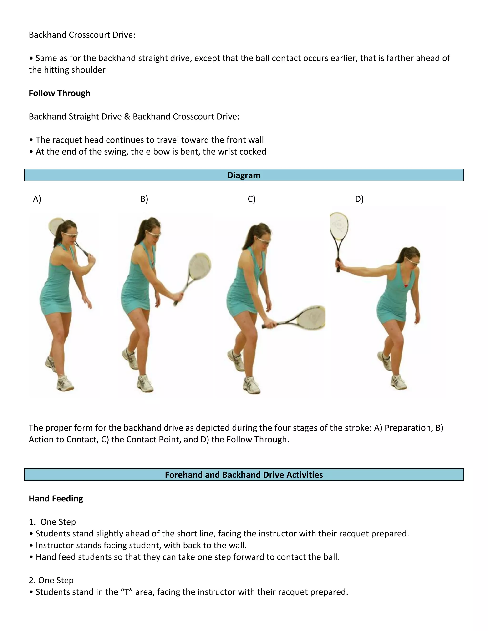 The forehand-and-backhand-drive | PDF