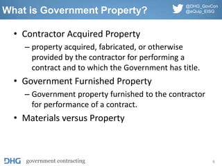 Government Property Management -- the Forgotten System | PPT