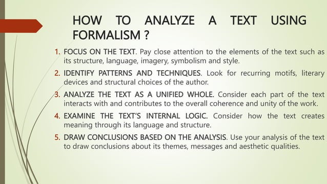 THE-FORMALISTIC-APPROACH-New Critism .pptx