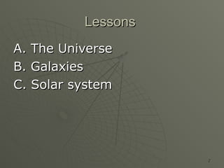 The Formations of the Universe and Solar | PPT