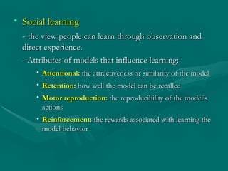 The Foundations of Individual Behavior | PPT