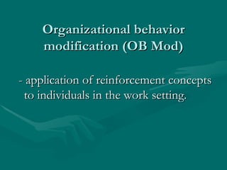 The Foundations of Individual Behavior | PPT
