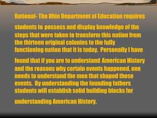 The Founding Fathers Slideshow | PPT