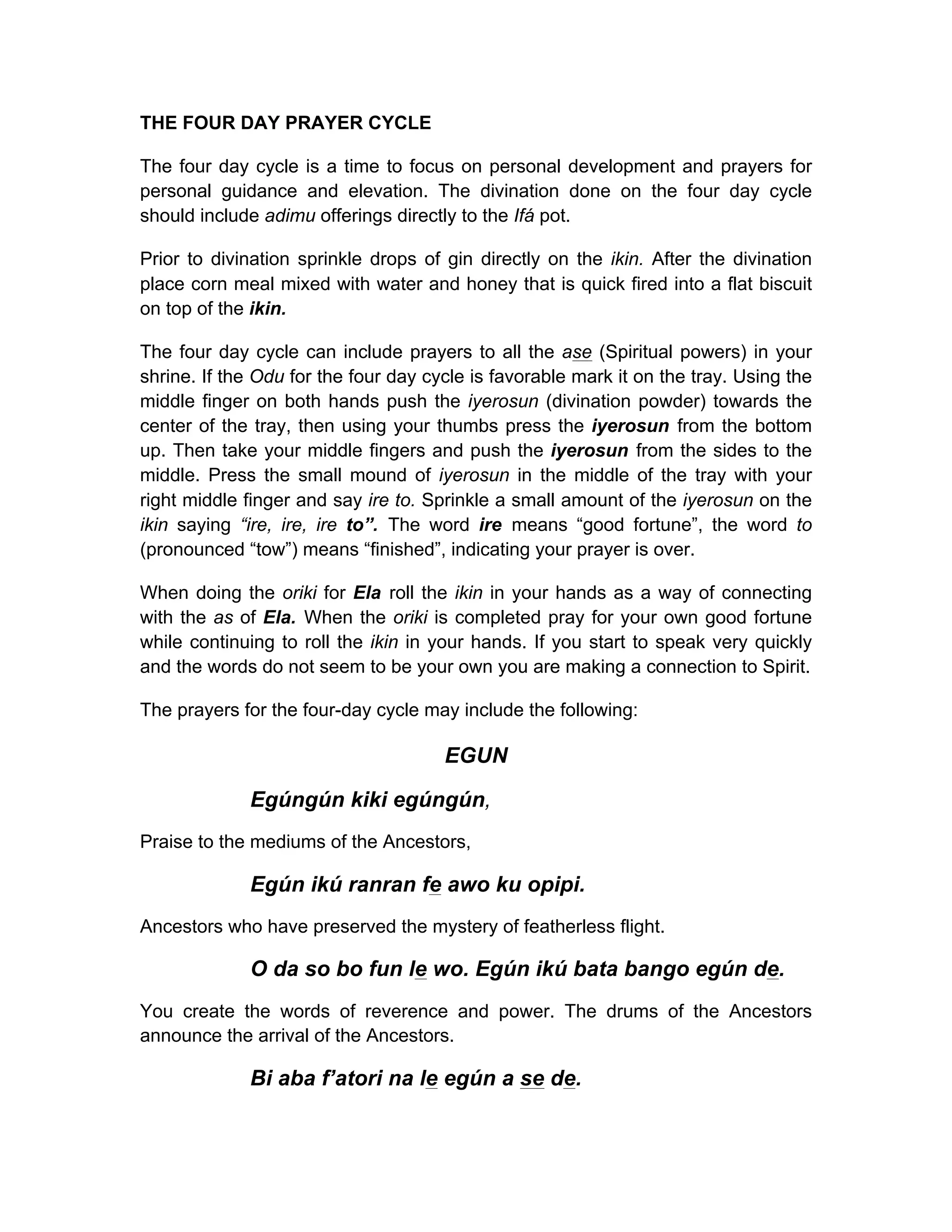 The four-day-prayer-cycle-part2 | PDF