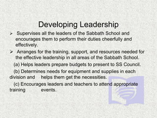 the-four-focuses-of-sabbath-school.ppt