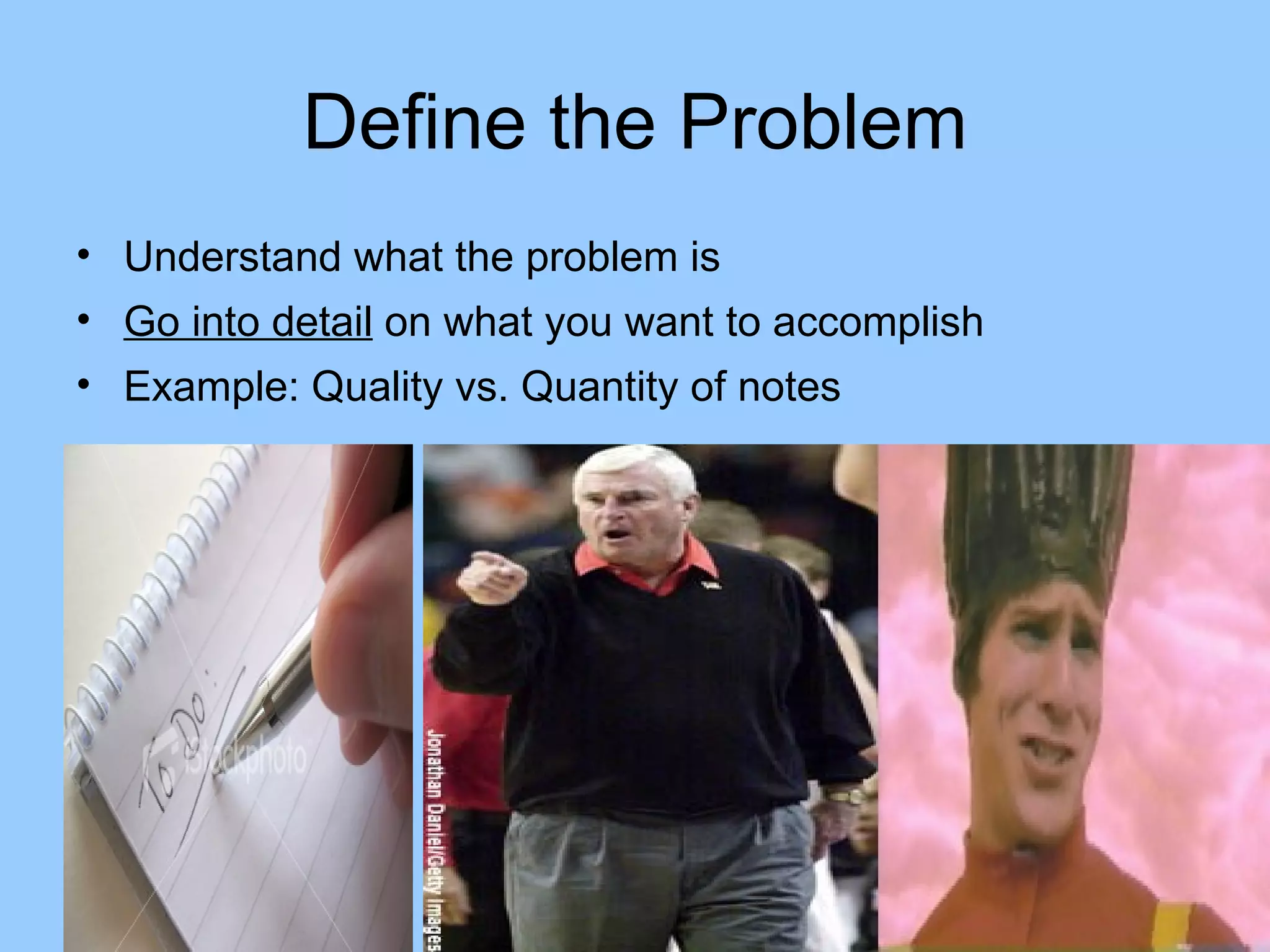 The four P's of Problem Solving | PPT