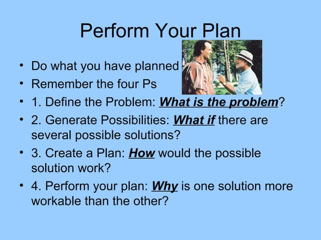 The four P's of Problem Solving | PPT