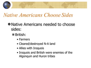 The French And Indian War | PPT