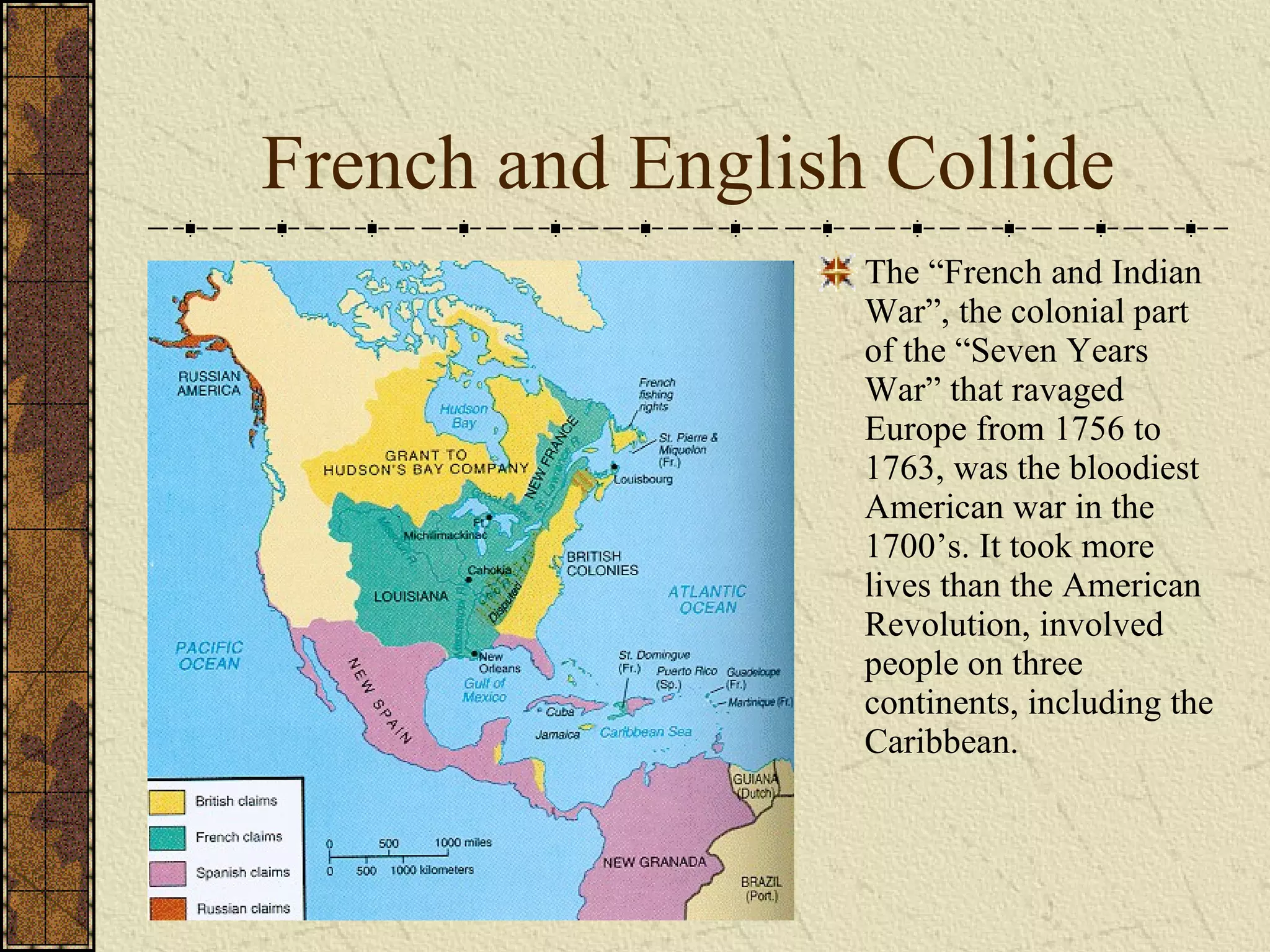 The French And Indian War All | PPT