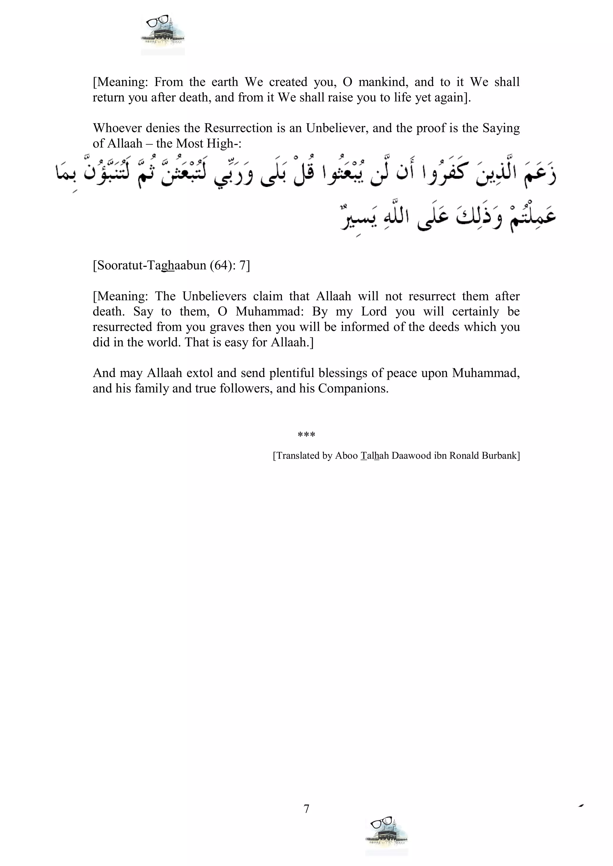 The Fundamentals of Belief, an abridgement of the 3 Fundamental ...