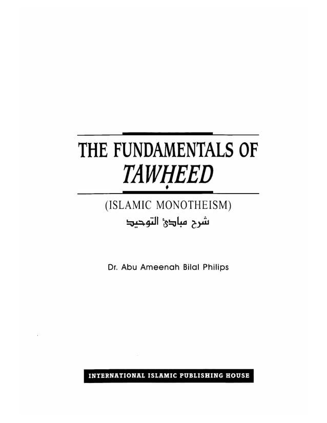 The fundamentals-of-tawheed-islamic-monotheism | PDF