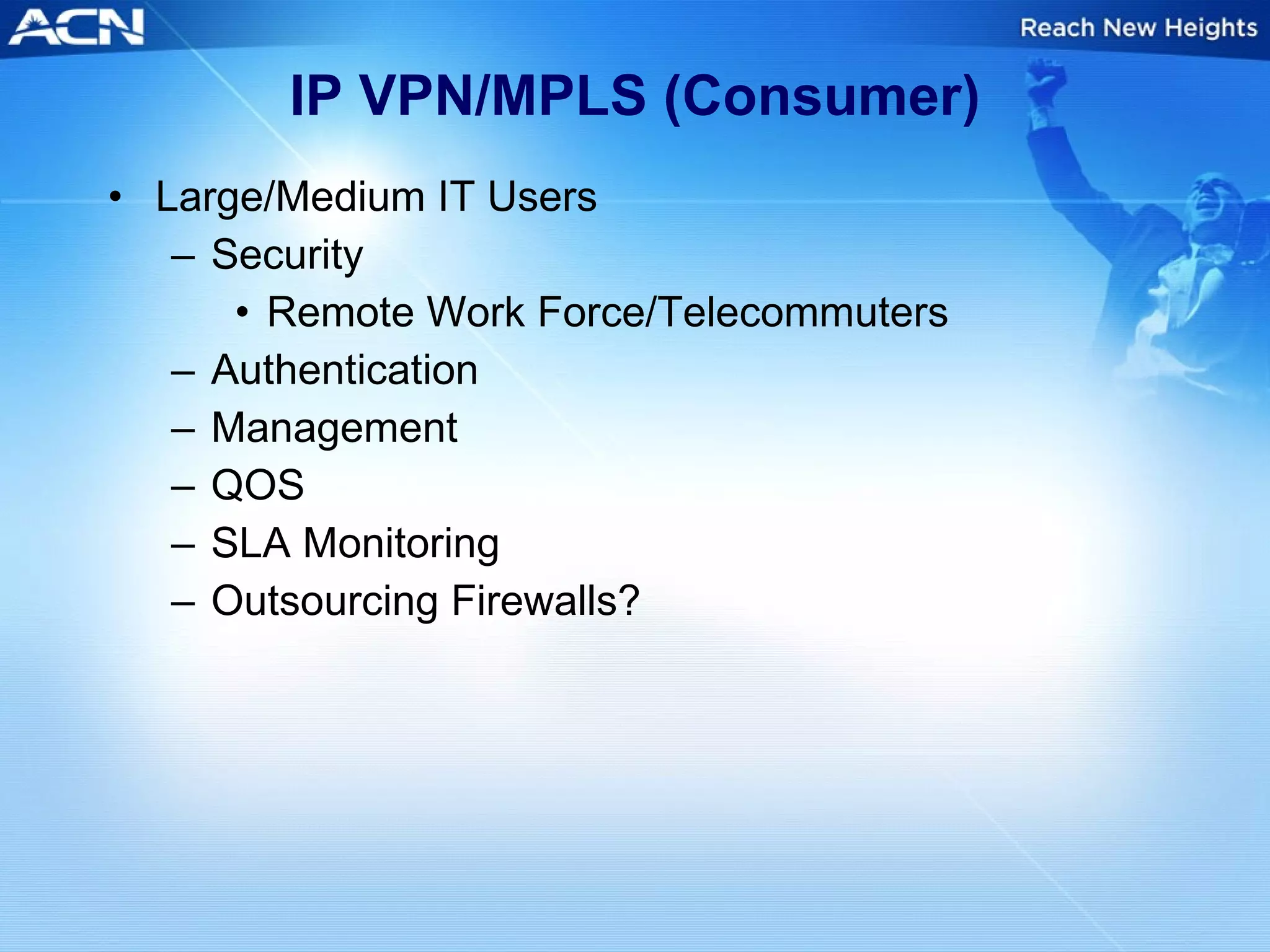 The Future of Advanced IP Services | PPT