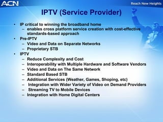 The Future of Advanced IP Services | PPT
