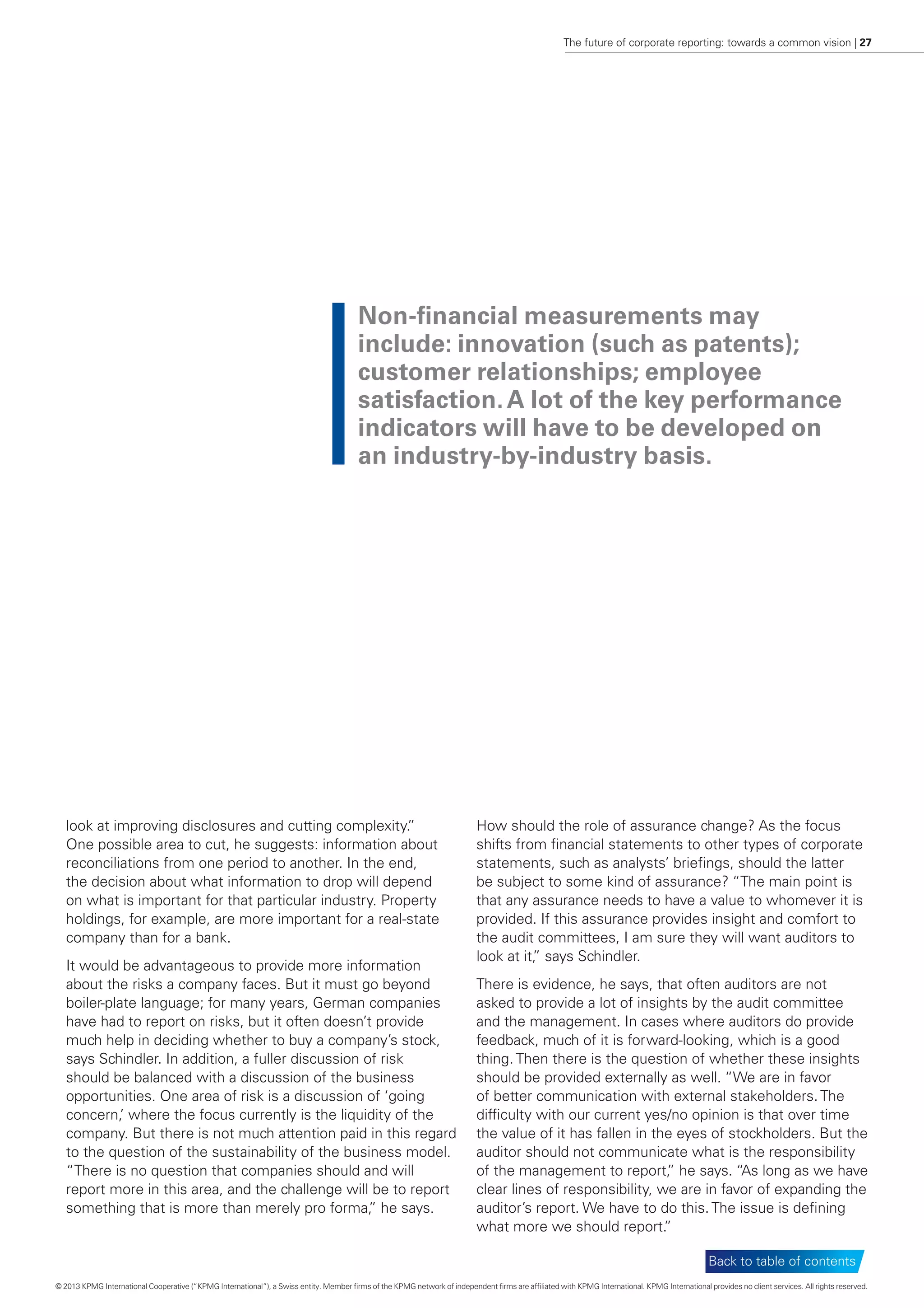 The future of corporate reporting | PDF