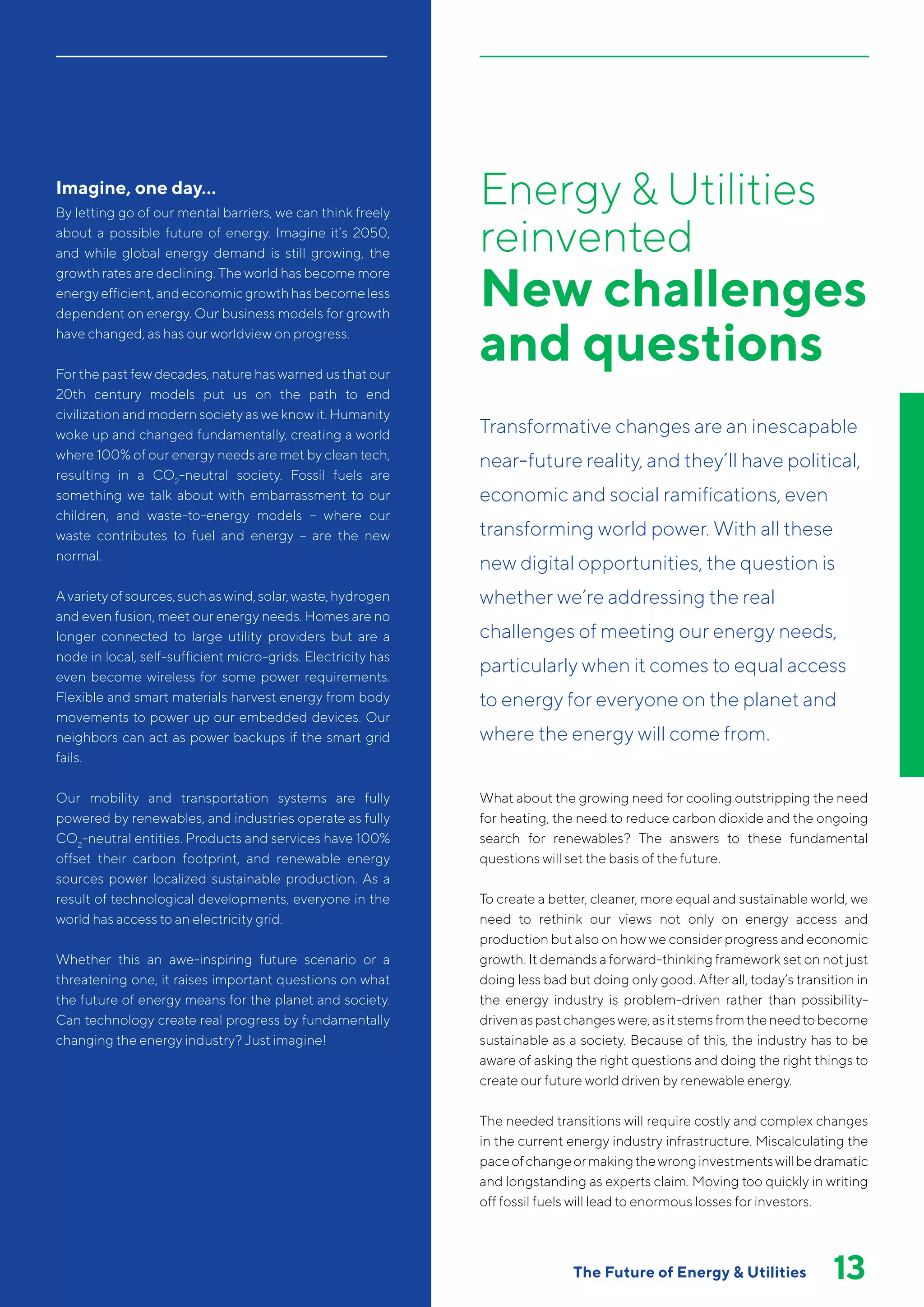 The Future of Energy & Utilities | PDF | Gas and Electric | Home Utilities