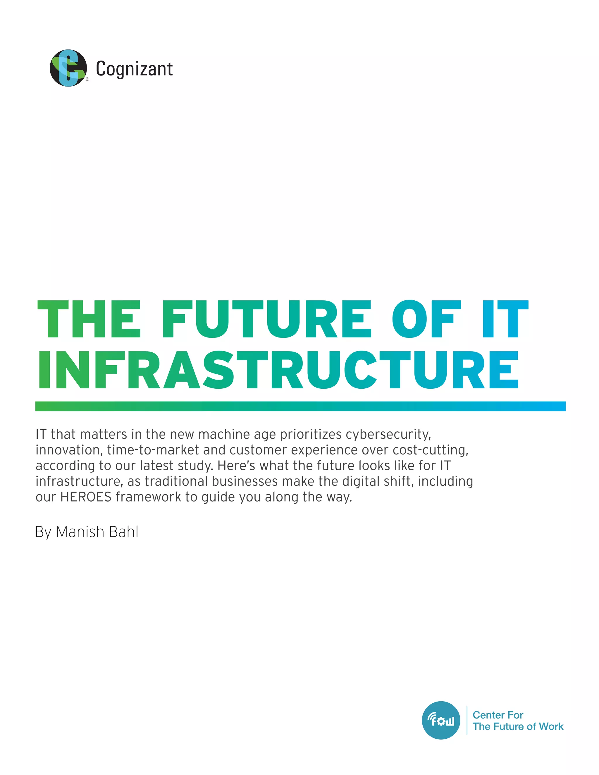 The Future of IT Infrastructure | PDF