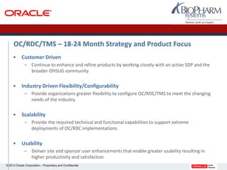 The Future of OC, RDC, and TMS | PPT