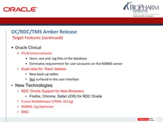 The Future of OC, RDC, and TMS | PPT