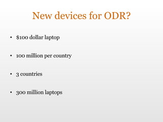 The Future of ODR | PPT