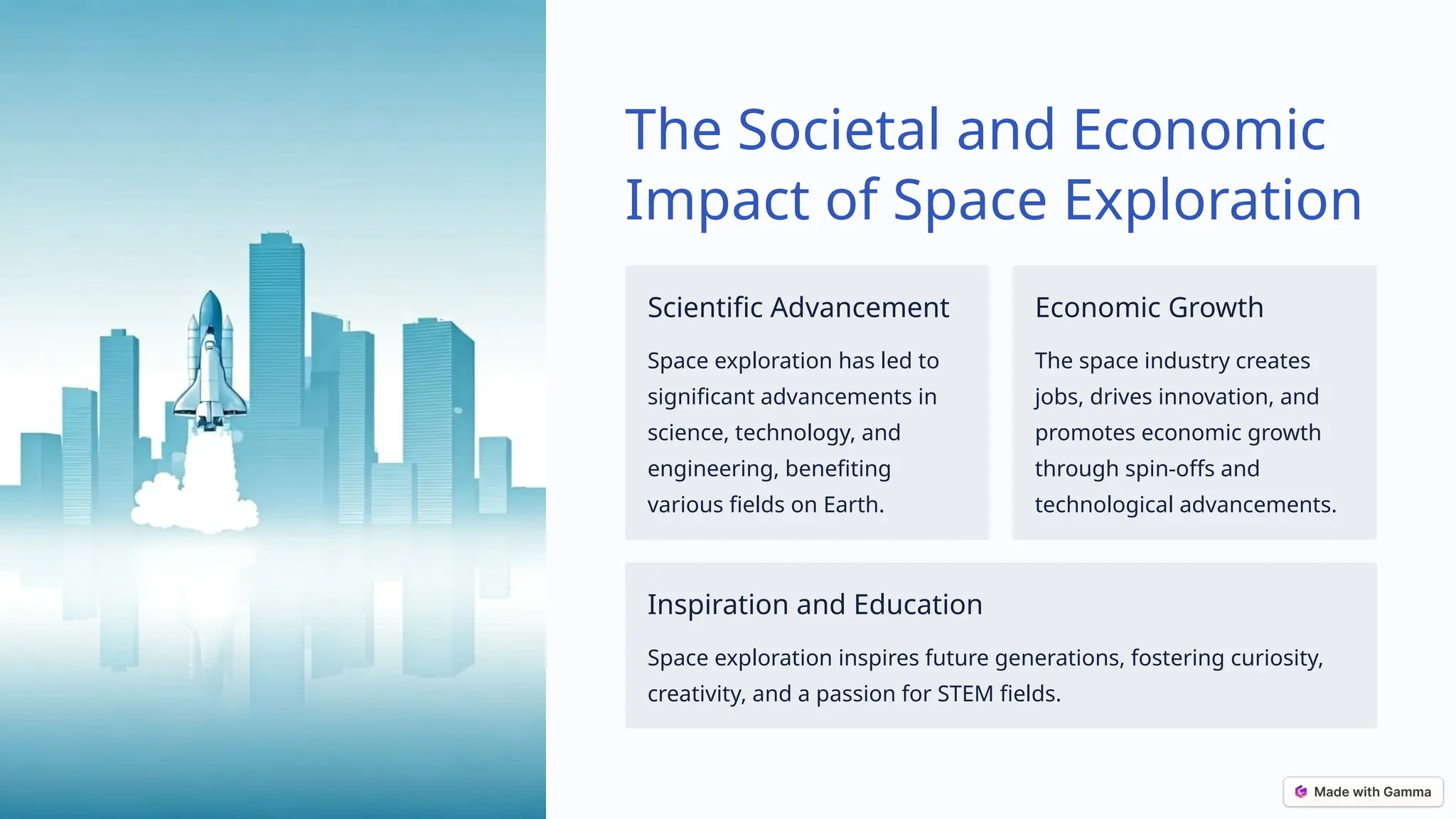 The future of space exploration presentation | PPTX