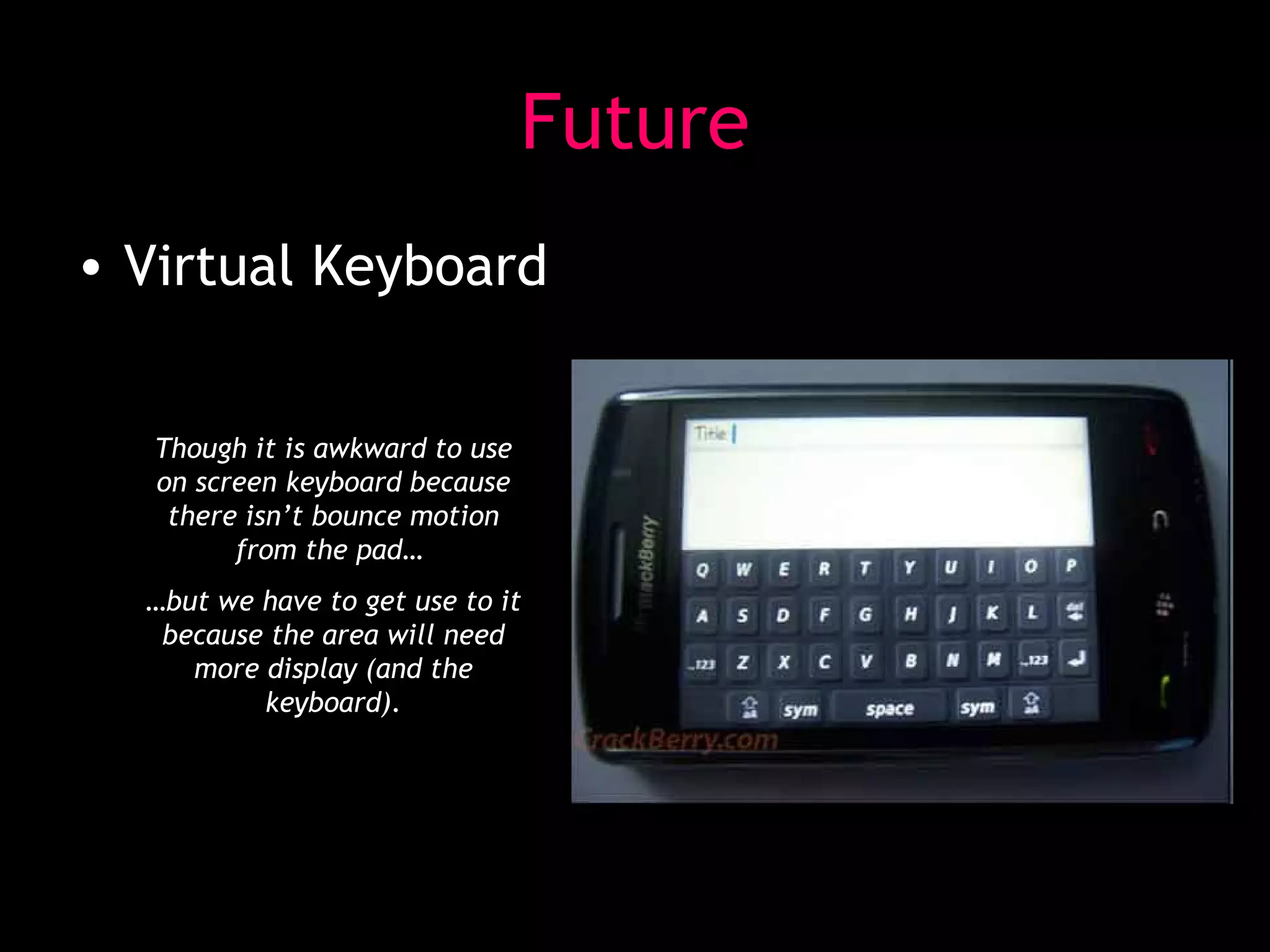 The Future Of User Interface | PPT