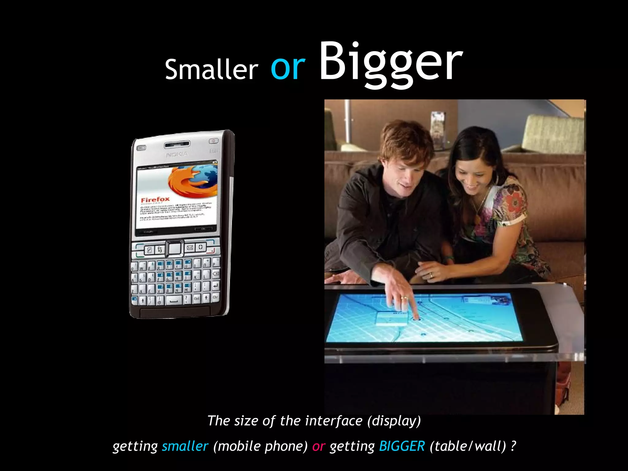 The Future Of User Interface | PPT