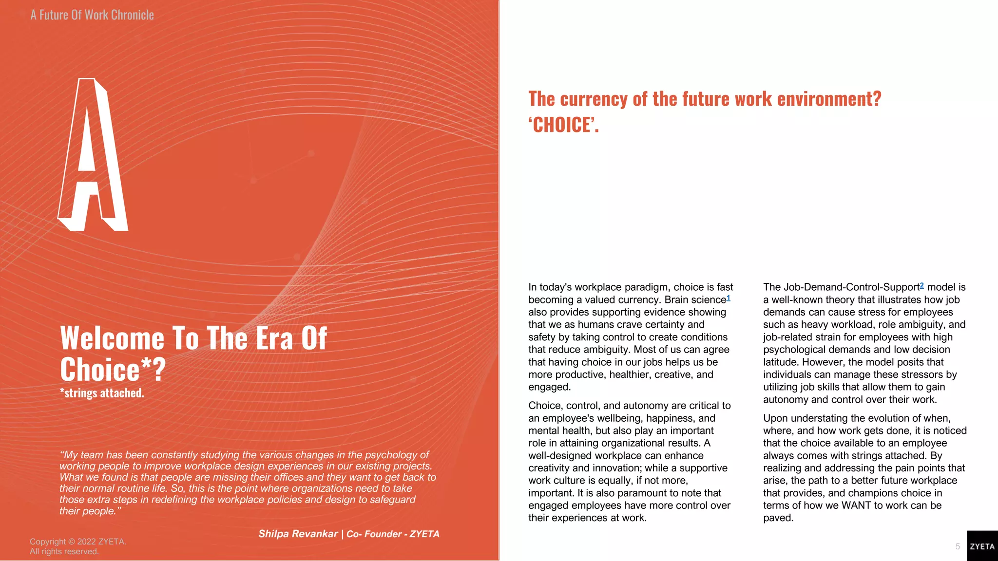 Reimagining Work: A Chronicle of Past, Present, and Future | PPT