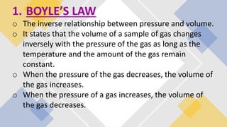 Chemistry: The Gas Laws | PPTX