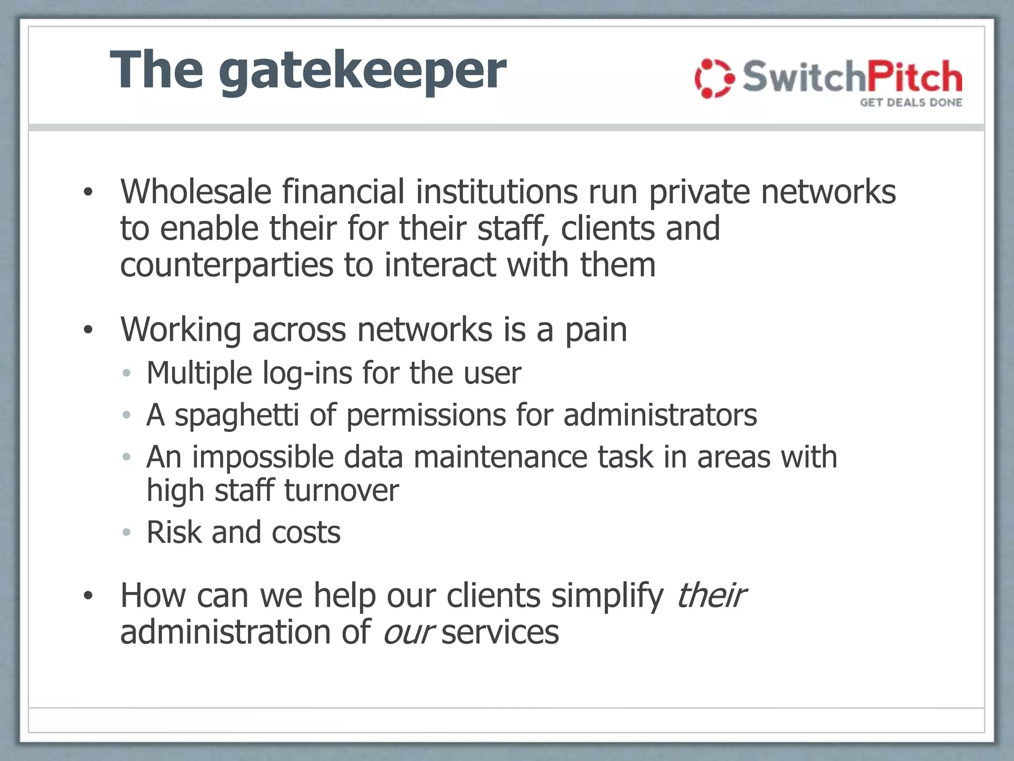 The Gatekeeper Presentation | PPT