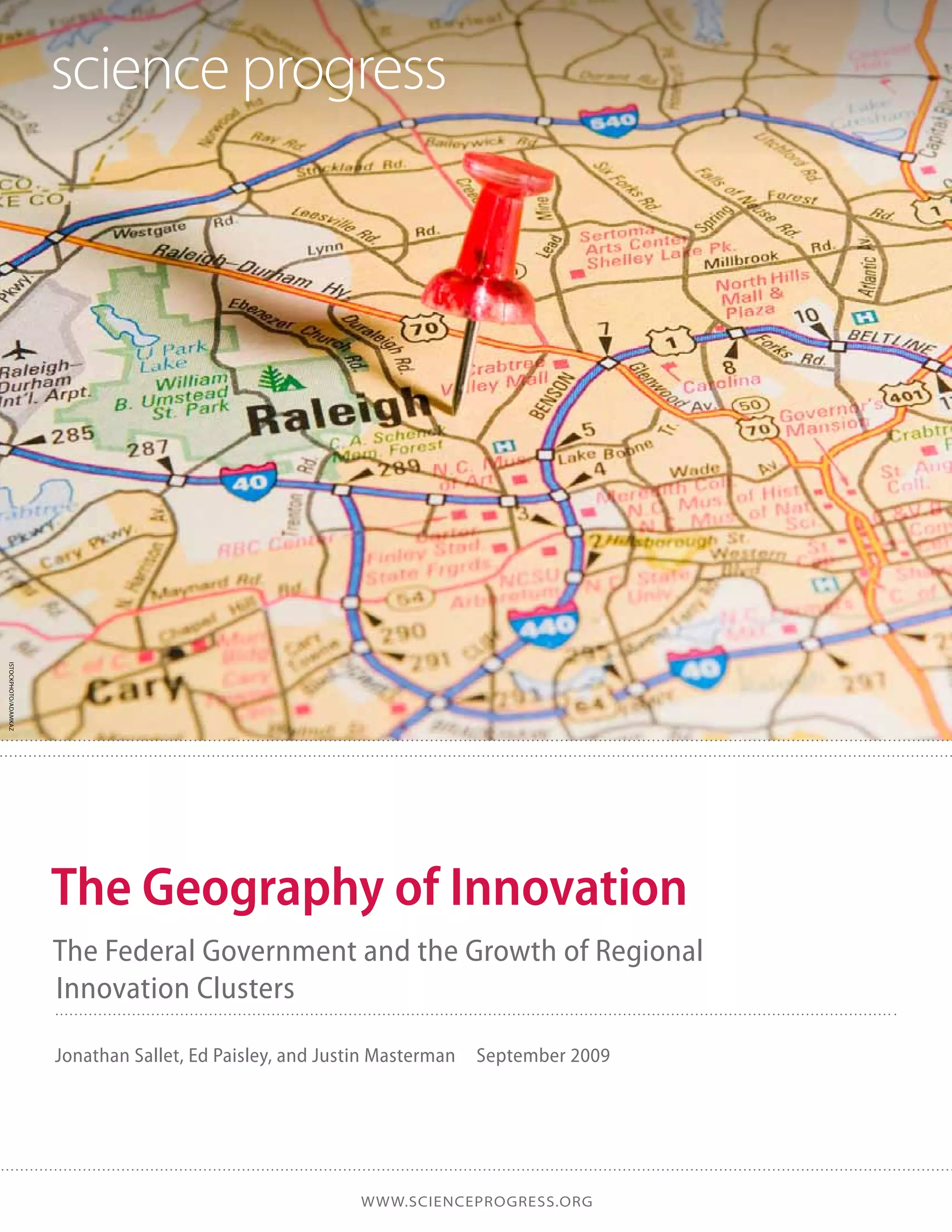 The geography-of-innovation | PDF | Geography | Science