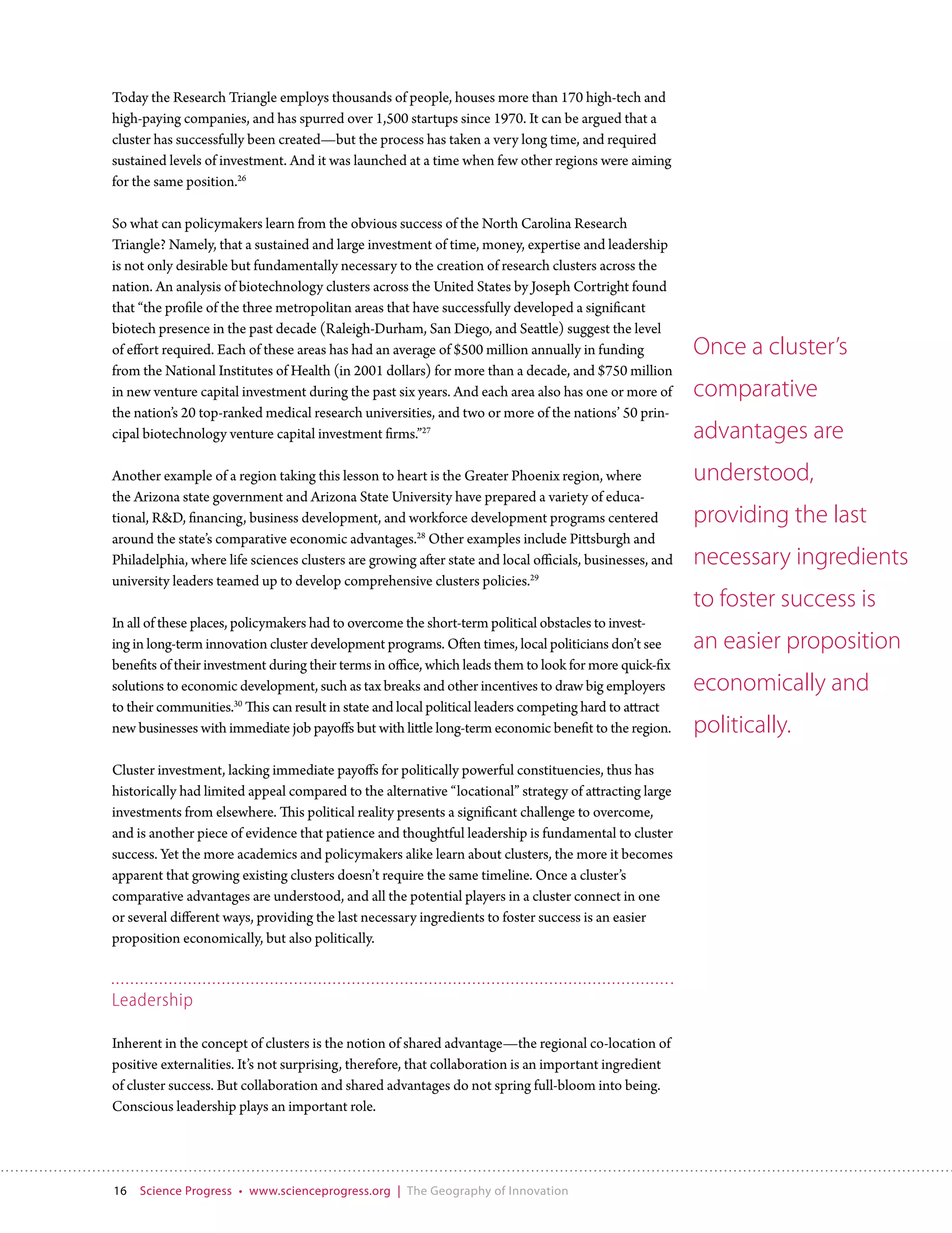 The geography-of-innovation | PDF | Geography | Science