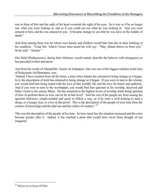 The Ghurabah: The Strangers by Ibn Rajab | PDF | Islam | Religion ...