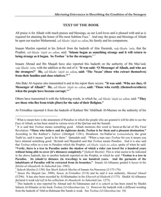 The Ghurabah: The Strangers by Ibn Rajab | PDF | Islam | Religion ...