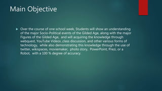 The gilded-age-unit-plan-power point | PPT