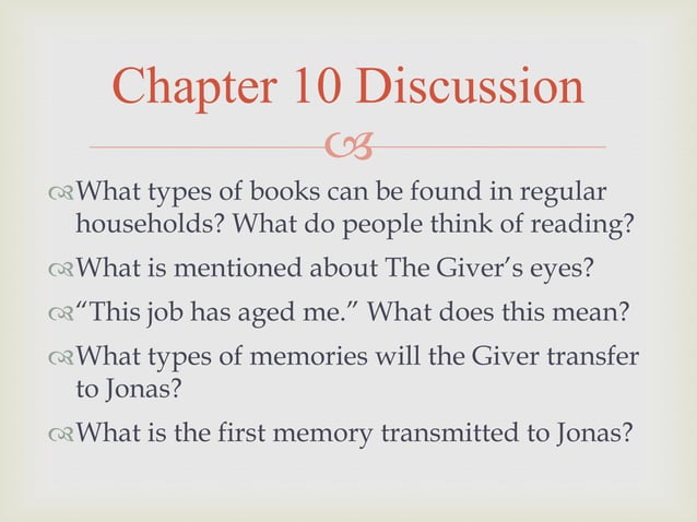 The Giver Novel Questions, Quizzes, and Activities | PPT